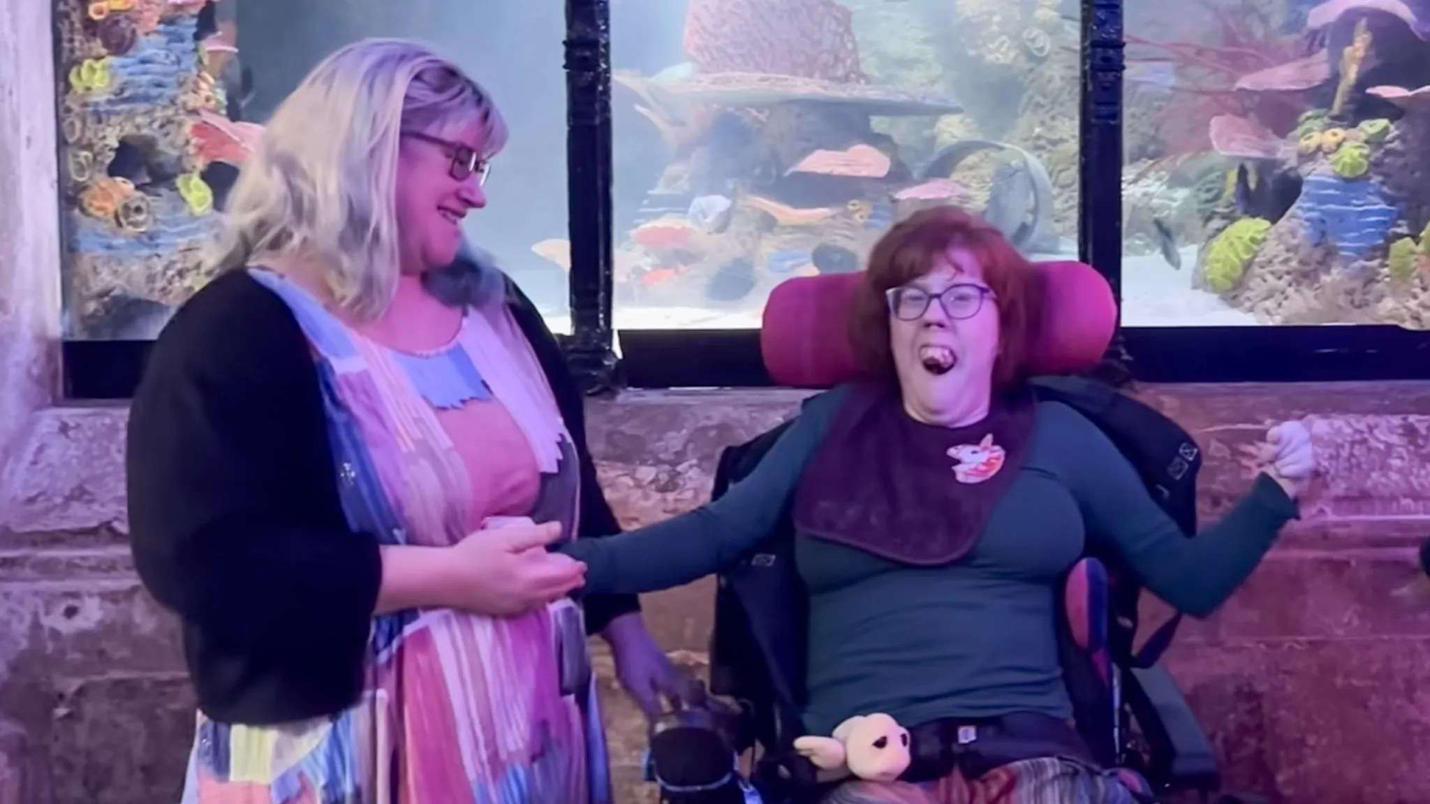 Eva's Make-A-Wish Visit to SEA LIFE Brighton
